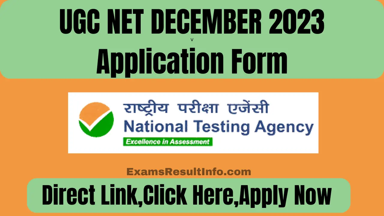 NTA UGC NET 2023 Application form, Apply Now NTA UGC NET 2023 Application form, Apply Now